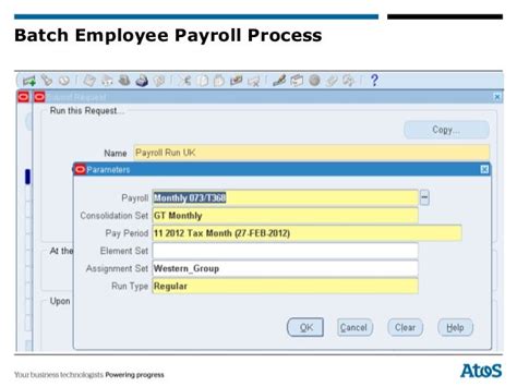 Payroll Process Oracle Hrms