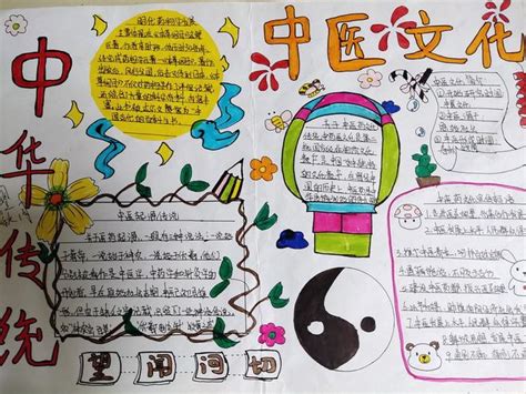 中医中药手抄报 手抄报简单又漂亮 普车都