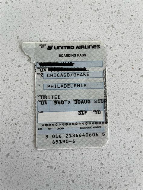 Can Anyone Here Date This Old Boarding Pass Runitedairlines