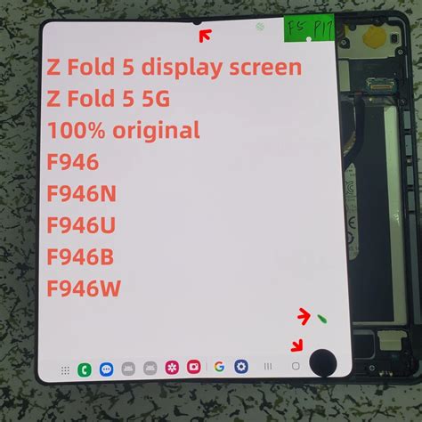 Suitable For Replacing Galaxy Z Fold 5 Sm F946 F946nf946u With