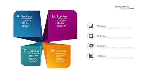 단계 옵션 웹 사이트 Ui 앱 비즈니스 프리젠 테이션에 대한 인포 그래픽 템플릿을 요소입니다 인포그래픽 템플릿 스톡 일러스트 인포그래픽 가리키기에 대한 스톡 벡터 아트 및