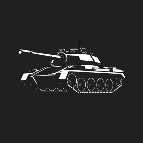 Defensive Fortress Military Tank Emblem Warrior S Ride Black Army Tank