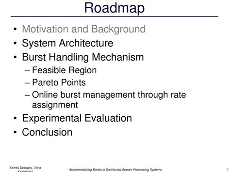 Ppt Accommodating Bursts In Distributed Stream Processing Systems