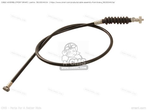 Cable Assemblyfront Brake For Suzuki Order At Cmsnl