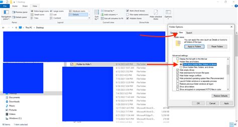 How To Hide Files On Windows 11