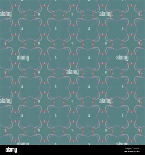 Seamless Vector Pattern Background Texture In Geometric Ornamental Style Stock Vector Image