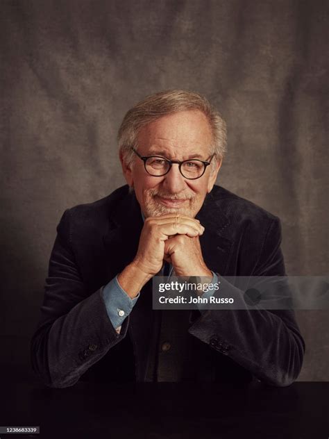 Film Director Steven Spielberg Is Photographed For 20th Century News