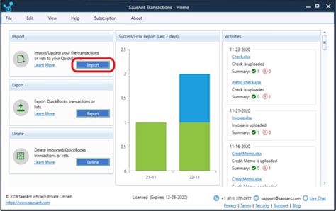 how to import ups store transactions into quickbooks desktop
