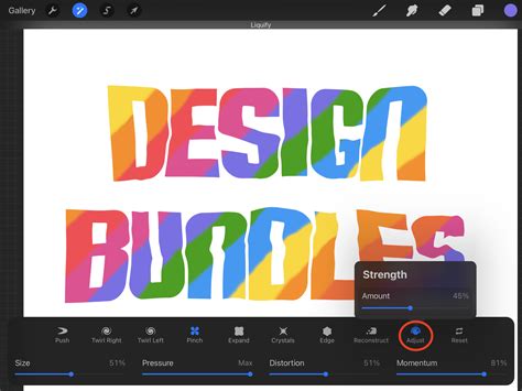 How To Use The Liquify Tool In Procreate Design Bundles
