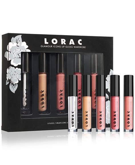 Lorac 5 Pc Glamour Icons Lip Gloss Set Macys
