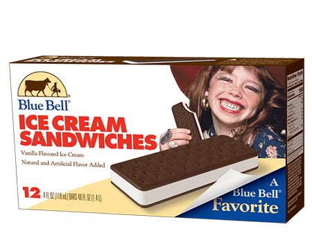 Ice Cream Flavors And Frozen Snacks Blue Bell