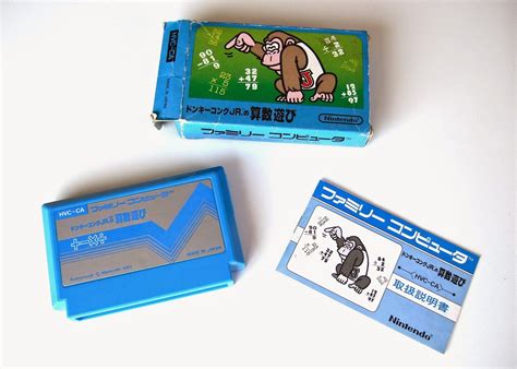 The Gay Gamer With This Copy Of Donkey Kong Jr No Sansuu Asobi My