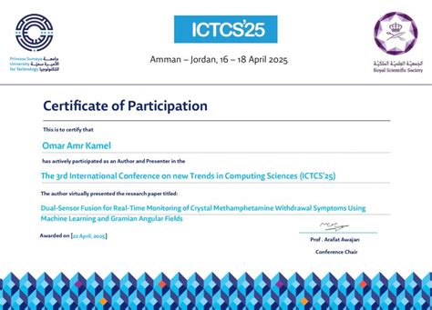 Ictcs25 Research Machinelearning Datascience Gratitude Conference