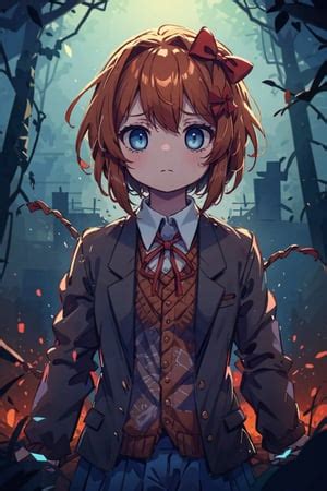 Ddlc Doki Doki Literature Club All 4 Girls V1 Tensorart