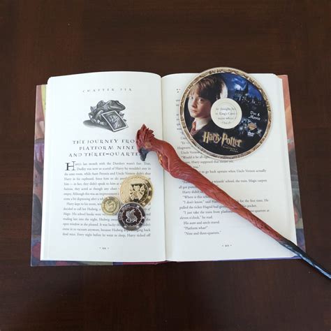 Wizards Library Harry Potter And The Sorcerers Stone Book Vs Movie