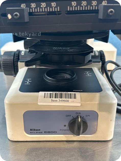 Used Nikon Eclipse E800 Microscope Lab General For Sale Dotmed Listing 4864158