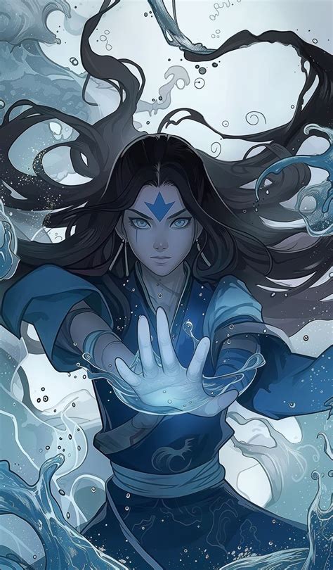 Avatar Katara Korra Concept Character Art Avatar The Last