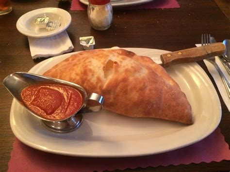 The “small” Calzone At Vincenzos In The Smithville Section Of Galloway