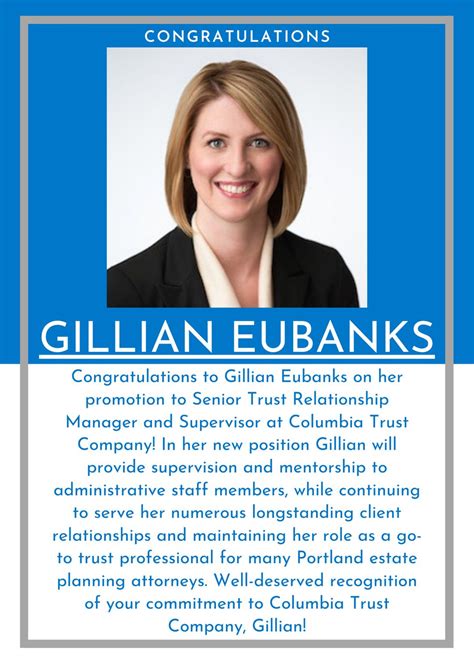 Gillian Eubanks Ctfa On Linkedin Thanks So Much For This Acknowledgment And For All The Likes And…