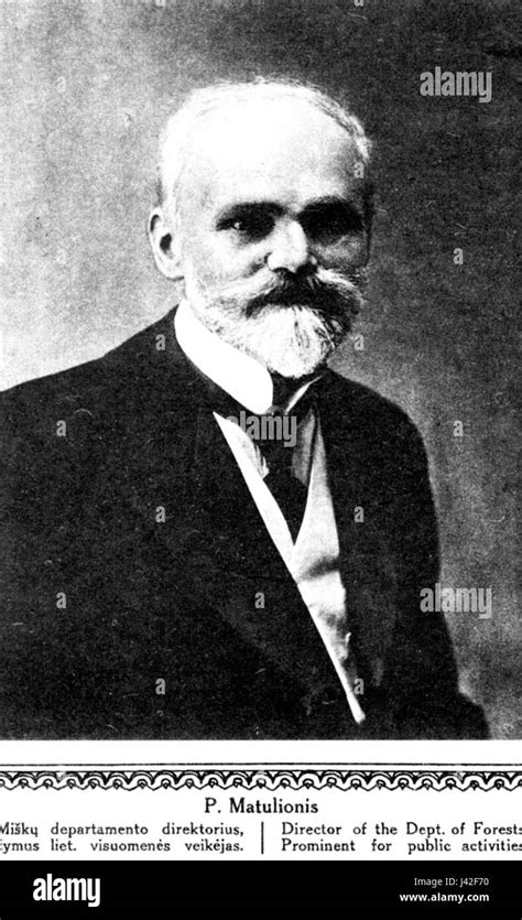 Povilas Matulionis Was A Prominent Figure In Lithuanian History Known For His Contributions To