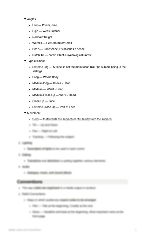 Solution Media Codes And Conventions Studypool