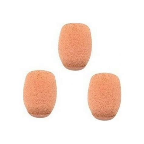 Rode Ws Hs1 P Windshield For Hs1 Headset Microphone Beige 3 Pack