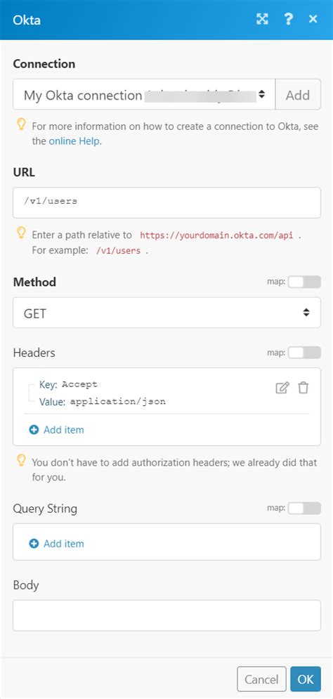 Okta - Ibexa Connect Documentation
