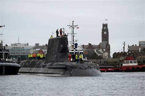 Uks Fifth New Astute Class Attack Submarine Sails From Bae Systems