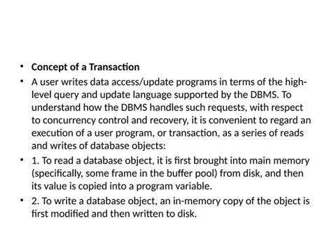 Transaction In Dbmspptx Aktu Syllabusss Ppt