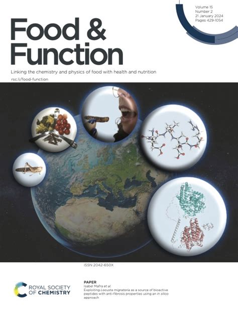 Edible Insects A Source Of Bioactive Peptides Food And Function Cover