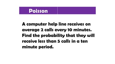 Poisson Or Binomial Teaching Resources