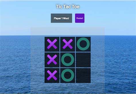 Tic Tac Toe Game Using Htmlandcss In Vanillajs With Source Code