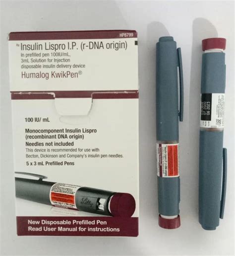 100iu Humalog Kwik Insulin Pen At ₹ 610 Piece Humalog Mix Insulin In