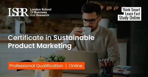 Certificate In Sustainable Product Marketing