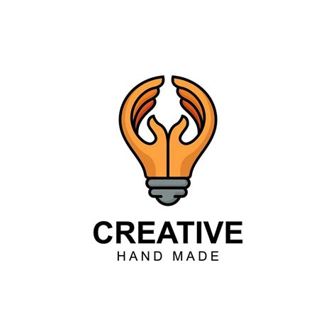 Creative Idea Imagination Or Innovation Logo For Life Hack Creativity