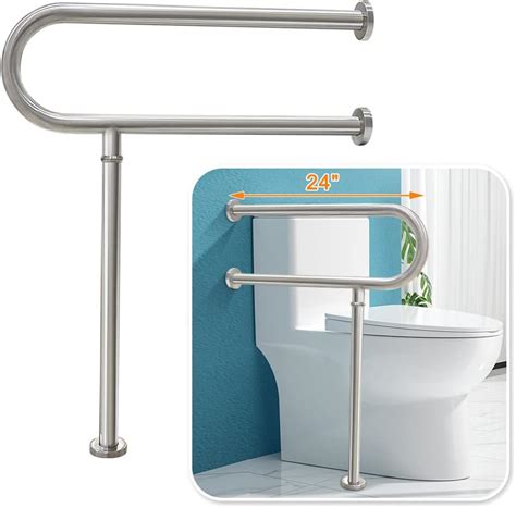 Toilet Grab Bars For Seniors Handicap Hand Rails Floor