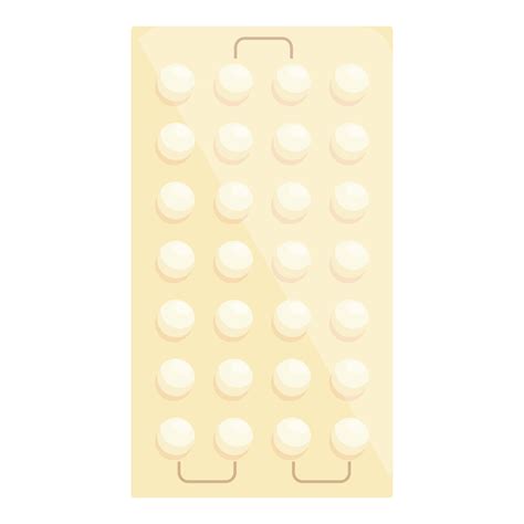 Female Contraceptive Icon Cartoon Vector Birth Control 22864983 Vector