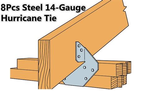 Gbgs 8 Pcs 4x4 Hurricane Tie Clipinner Width3 12 Rafter