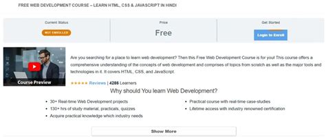 Web Development Course In Hindi Top 10 Picks Free And Paid
