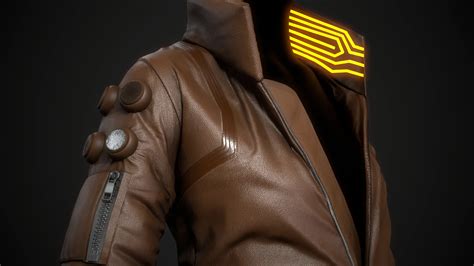 Cyberpunk 2077 Brown Jacket Flippednormals