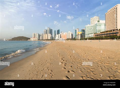 Haeundae Beach Is Busans Most Popular Beach Because Of Its Easy Access From Downtown Busan And