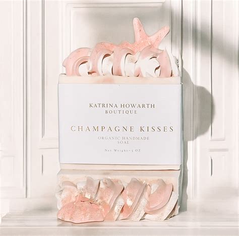 Champagne Kisses Luxury Soap Katrina Howarth
