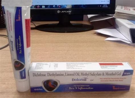 Diclofenac Diethylamine Linseed Oil Methyl Salicylate And Menthol Gel At Rs 80 Tube