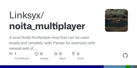 Github Linksyxnoitamultiplayer A Local Noita Multiplayer Mod That