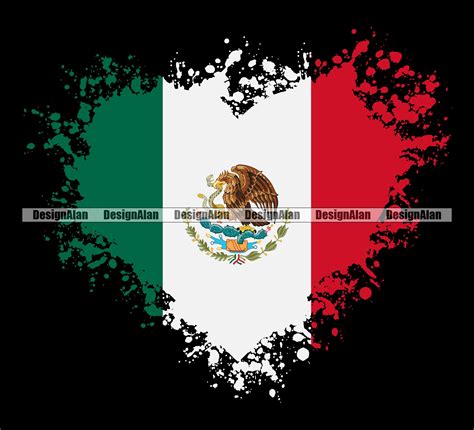 Mexican Flag Logo Design