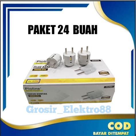 Steker Arde Pioline Sni Steker Bulat Steker Listrik Steker Arde