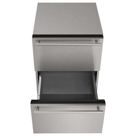 U Line 24 Refrigerator Drawers In Stainless Steel Nebraska Furniture