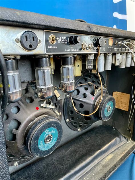 1971 Fender Pro Reverb Amplifier Herscheid And The Headbangers