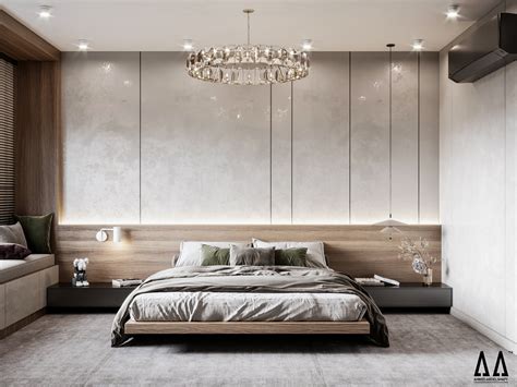 Simple Modern Bedroom Design On Behance