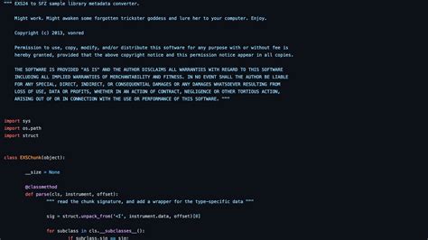 Sfz Software